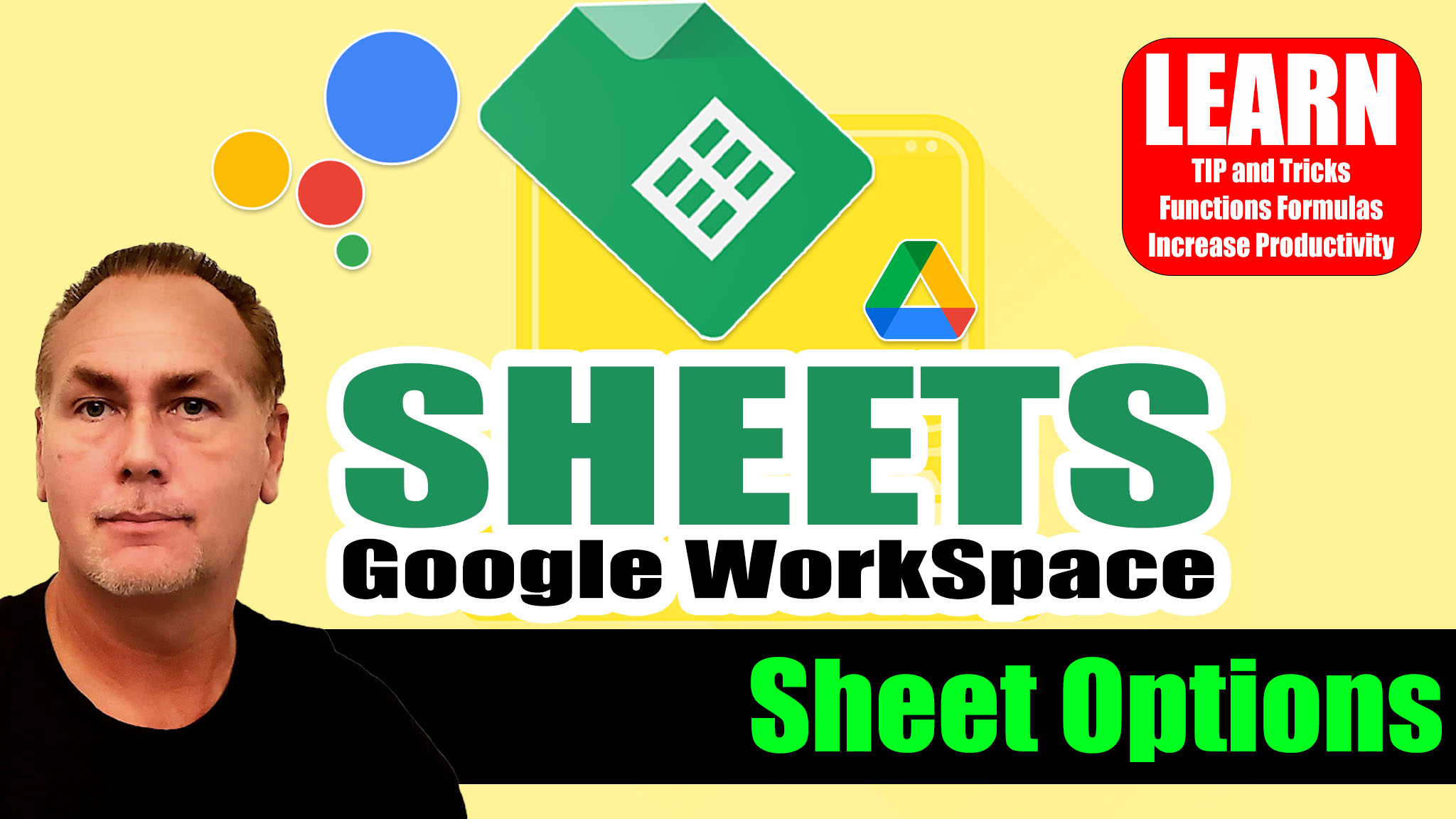 Learn Google Sheets Explore Sheet Options Helpful Tips and Resources Workspace HELP – Learn to ...