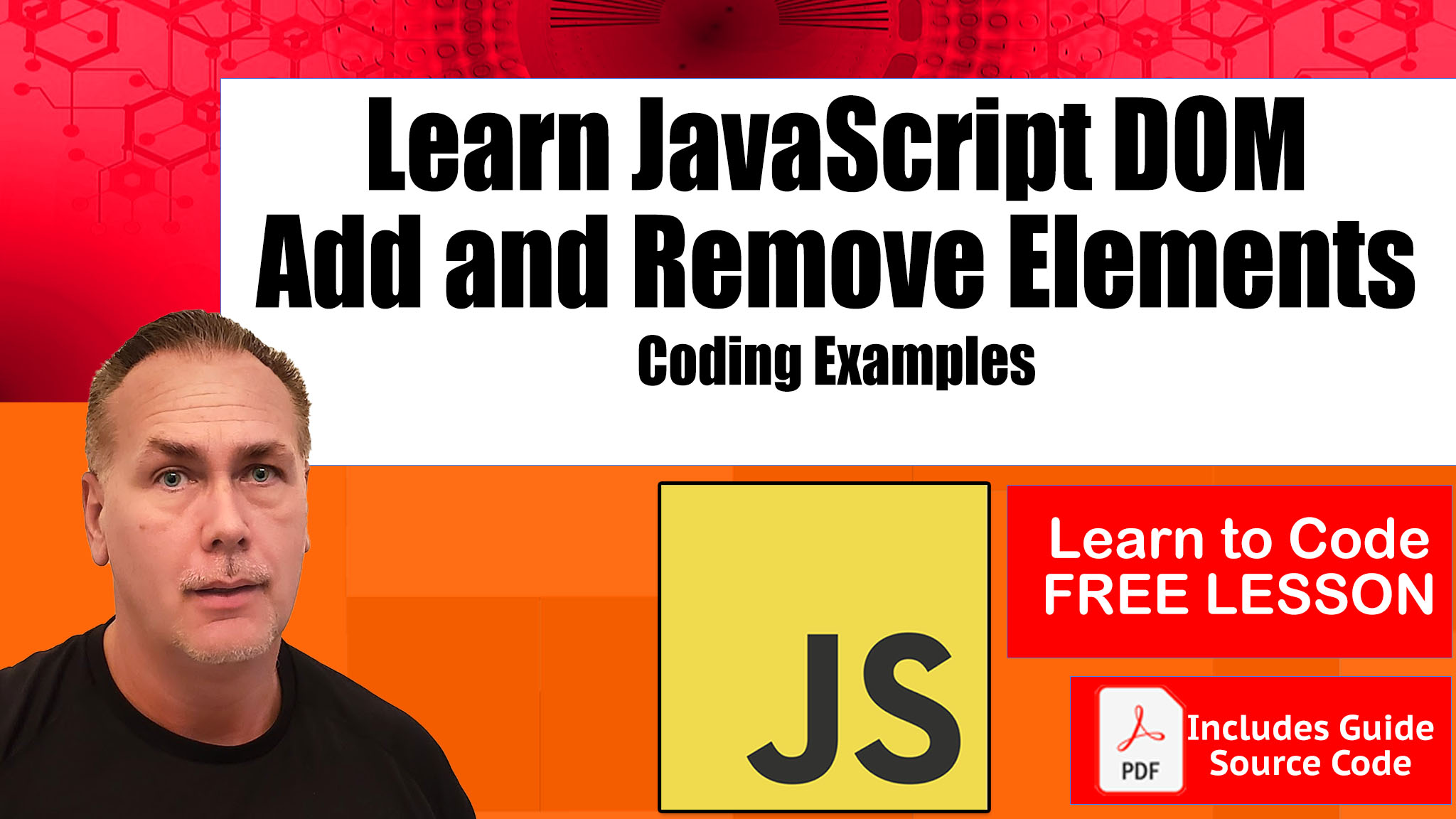 Javascript Dom Adding And Removing Elements From Web Page With Code