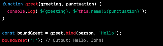 What Is The Purpose Of The Bind Method In Javascript Coding Help