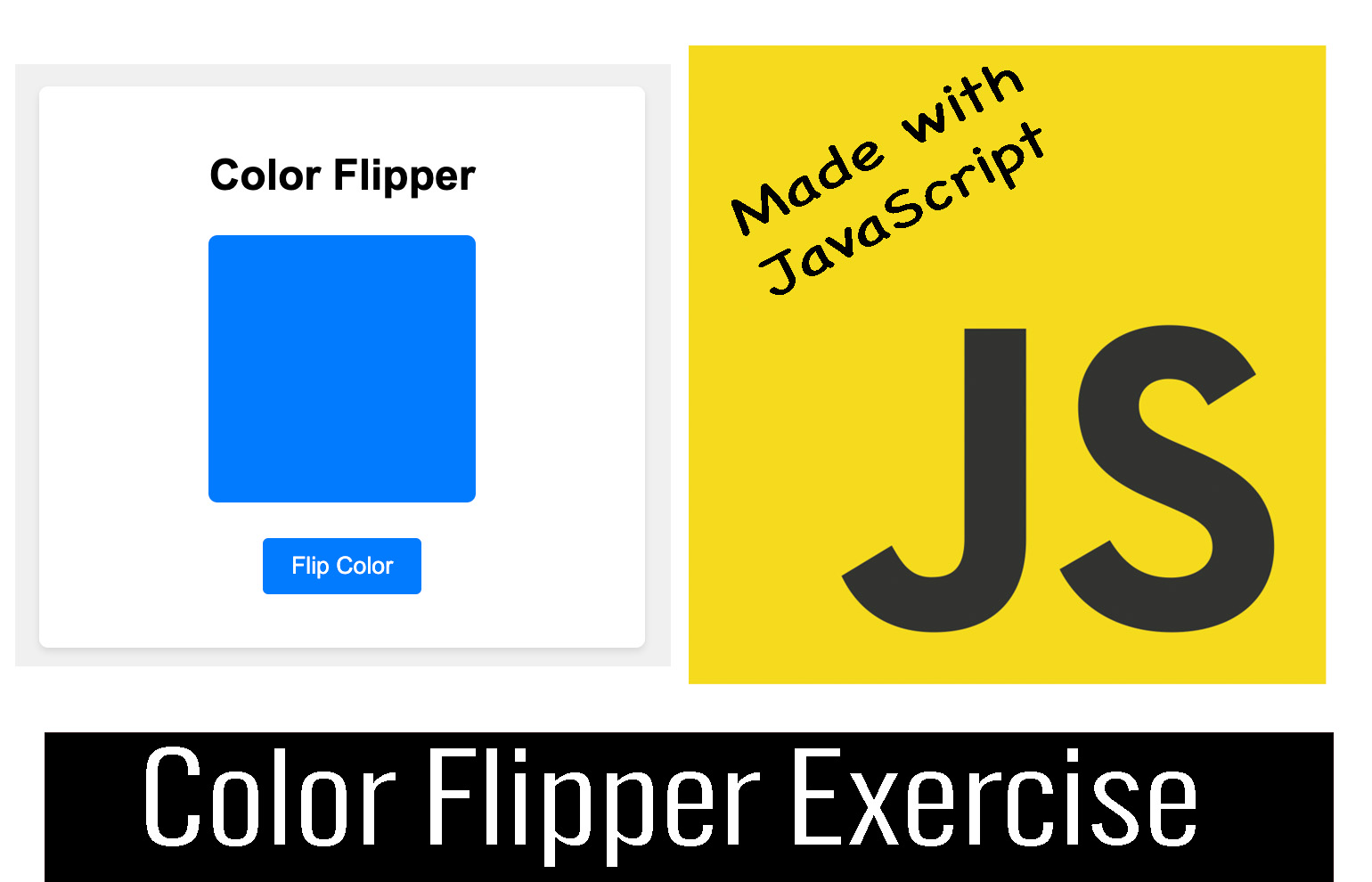 Javascript Code Color Flipper Example Coding Help Tips Resources