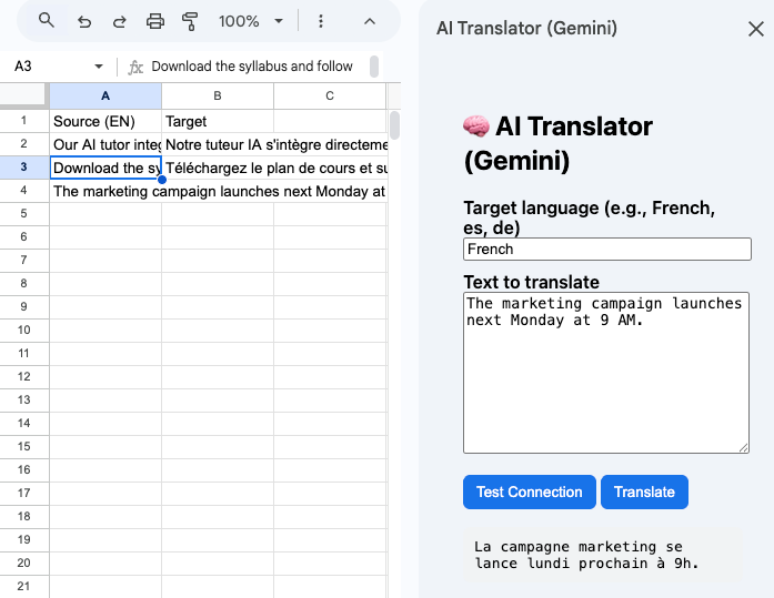 Exercise 12 — AI Translator with Terminology Glossary – Coding Help Tips Resources Tutorials